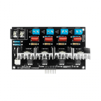Dimmer 4 canales Triac AC 3.3V/5V AC 50/60hz 220V/110V Arduino - varper.cl